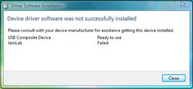 Device driver software was not install successfully - Techyv.com Device driver software was not install successfully - Techyv.com